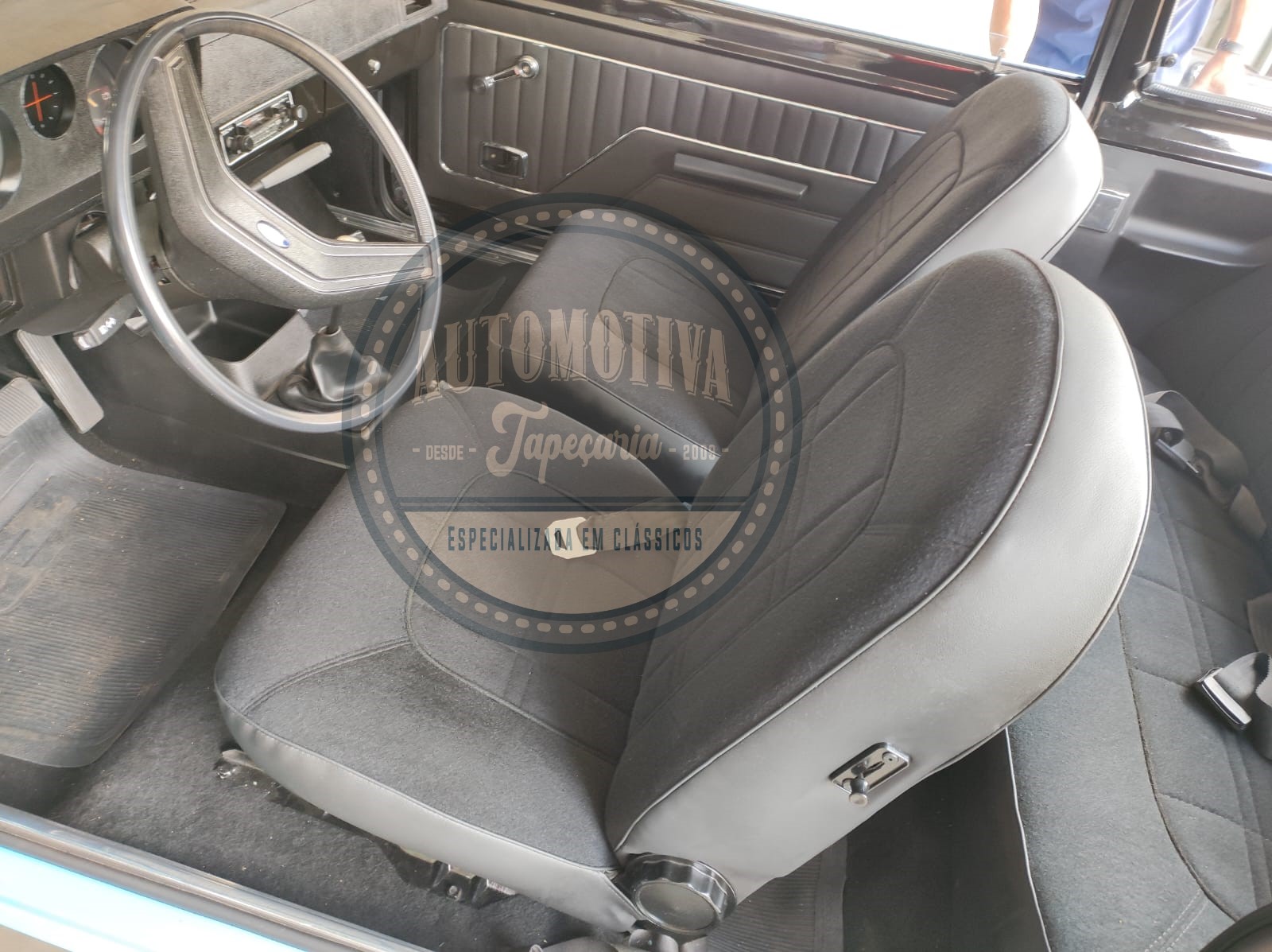 Jogo Completo Forros de Porta + Capas de Banco + Puxadores Corcel II ...