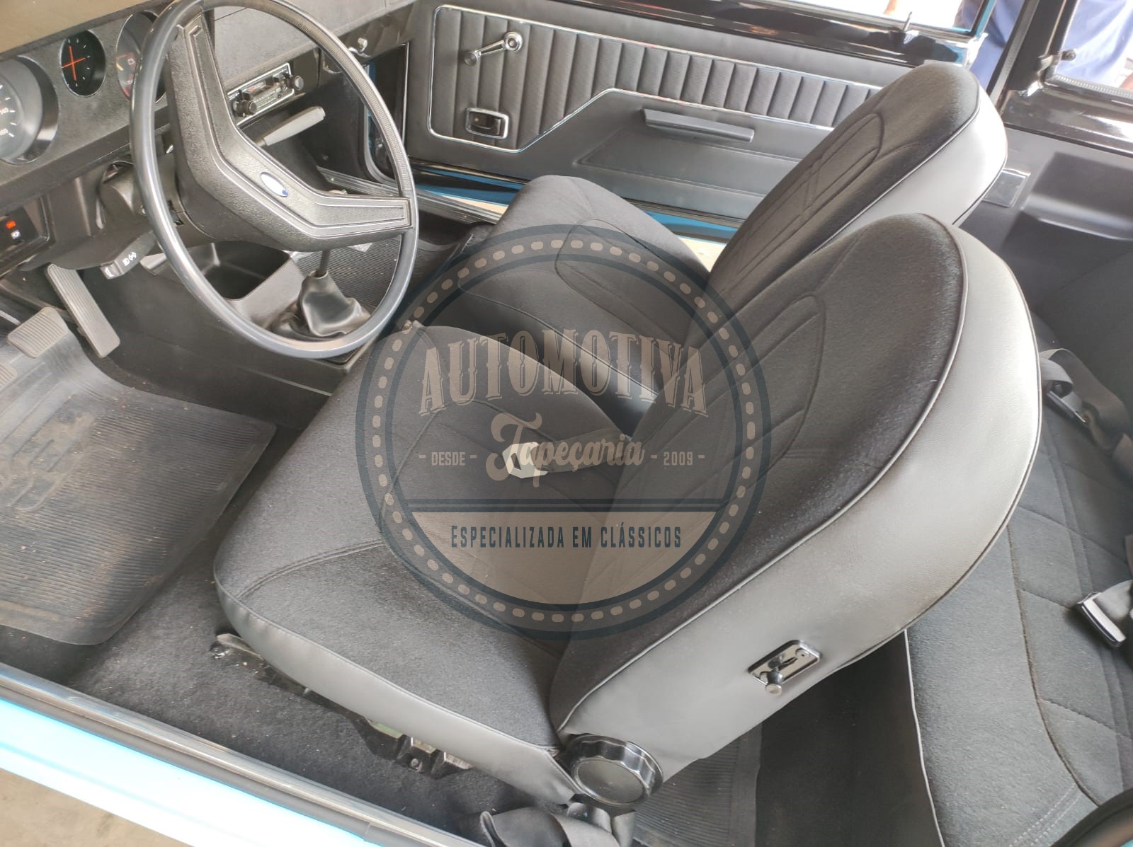 Jogo Completo Forros de Porta + Capas de Banco + Puxadores Corcel II ...